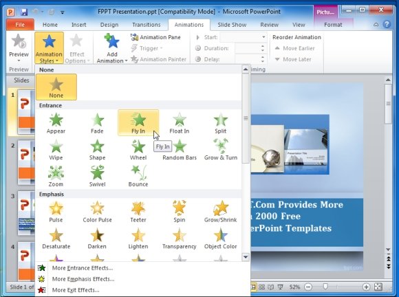Animations For PowerPoint