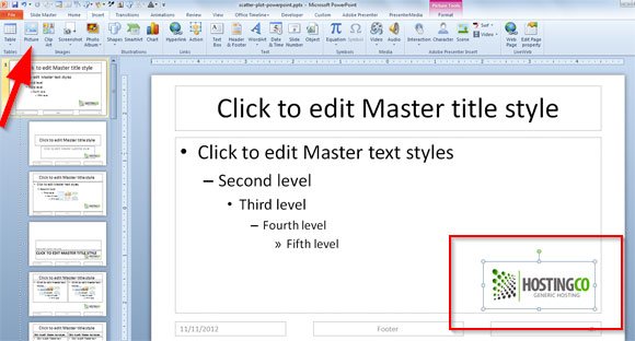 How To Put Your Company Logo On Every Slide Of A PowerPoint Presentation