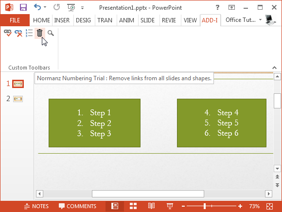How To Automatically Link Numbered Lists Between PowerPoint Slides PowerPoint Presentation