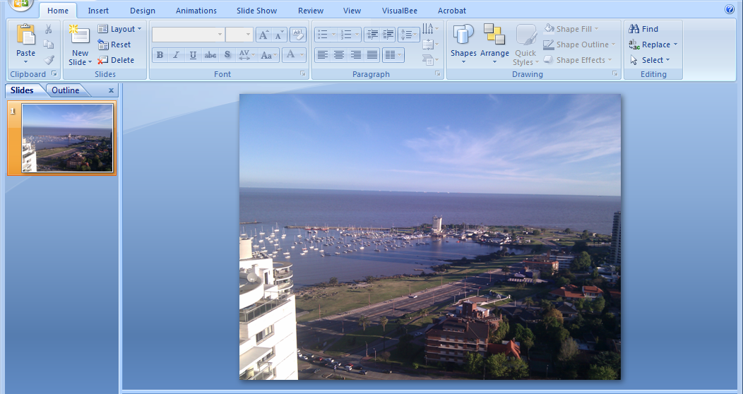 How To Blur Borders In PowerPoint 2007