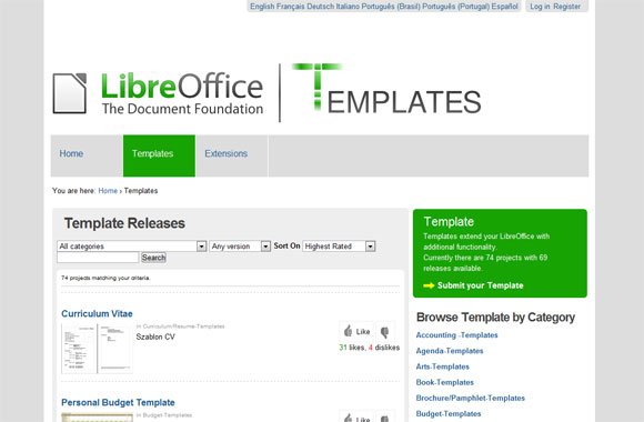 LibreOffice Templates For Presentations