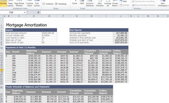 House Mortgage Calculator Excel TamaraZayaan