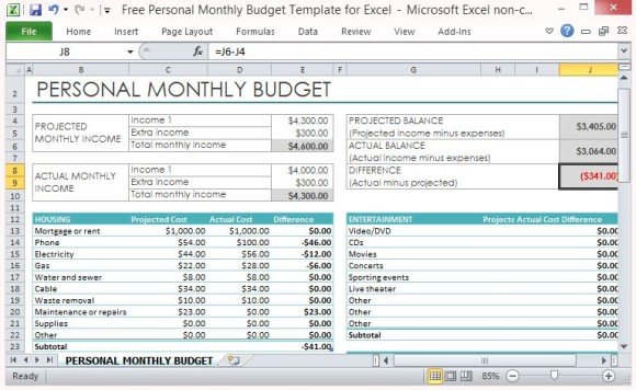  Download 26 25 Weekly Personal Budget Template Excel Images Jpg 