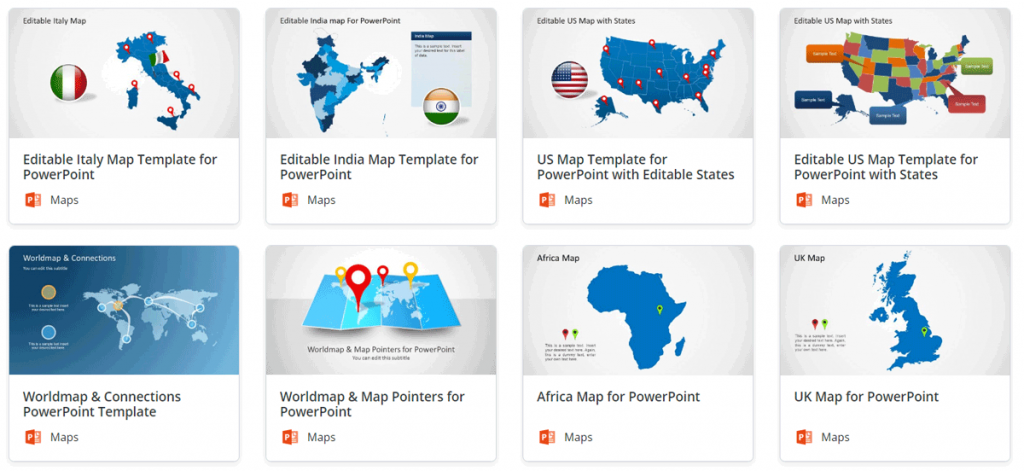 Best Map Maker Templates For PowerPoint