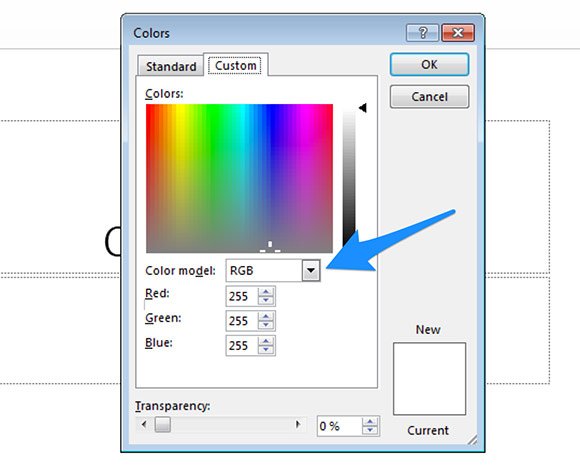 How To Set RGB Colors In PowerPoint