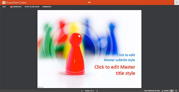 How To View PowerPoint Documents Online In A Browser Using Office Web 