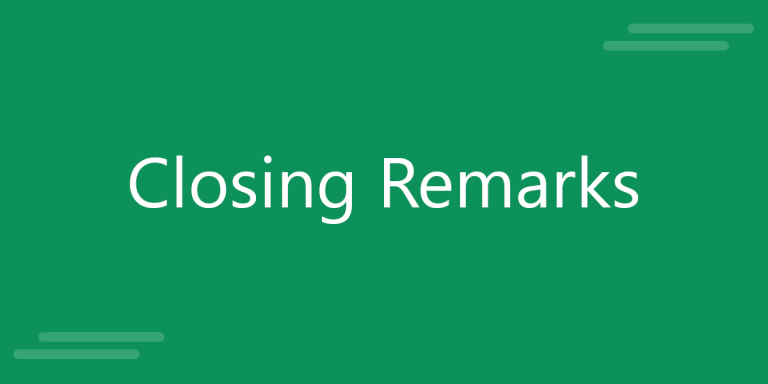 Closing Remarks For Presentations Tips Examples 
