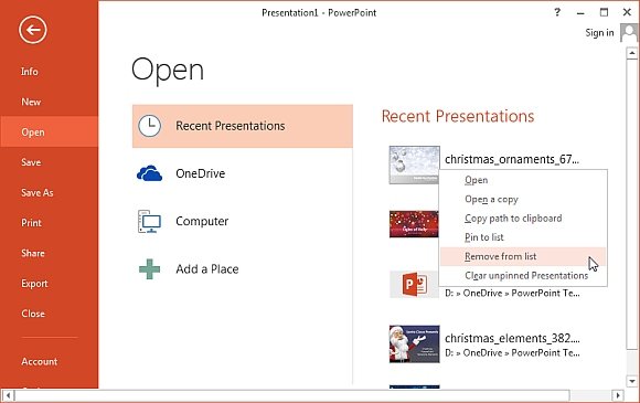 How To Clear Recent Files History In PowerPoint Word And Excel