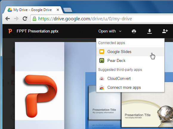Open file in Google Slides png FPPT