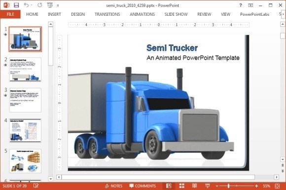Freight-truck-PowerPoint-template.jpg - FPPT