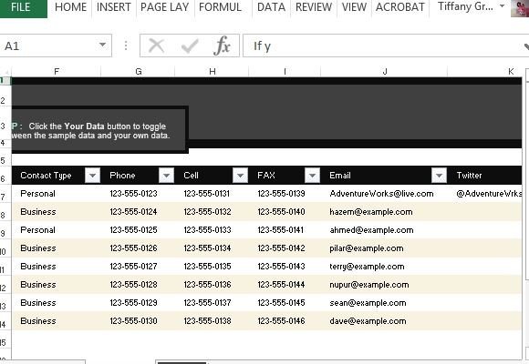 Photo Directory Template Excel For Your Needs