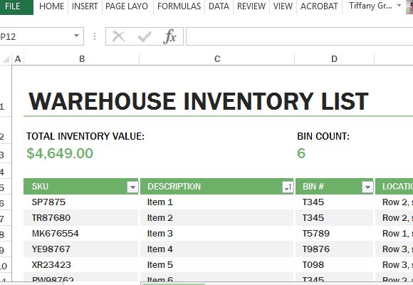 Descargar Gratis Excel Warehouse Stock Uuper