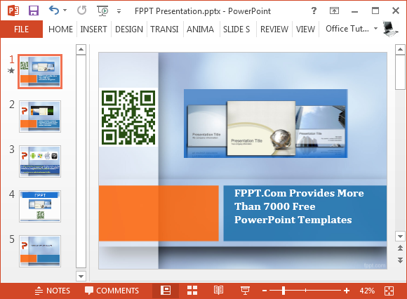 How To Insert QR Codes In PowerPoint With QR4Office Add In