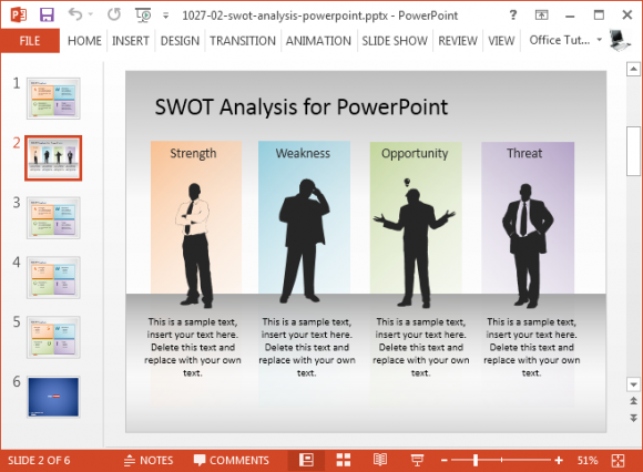 Best SWOT PowerPoint Templates