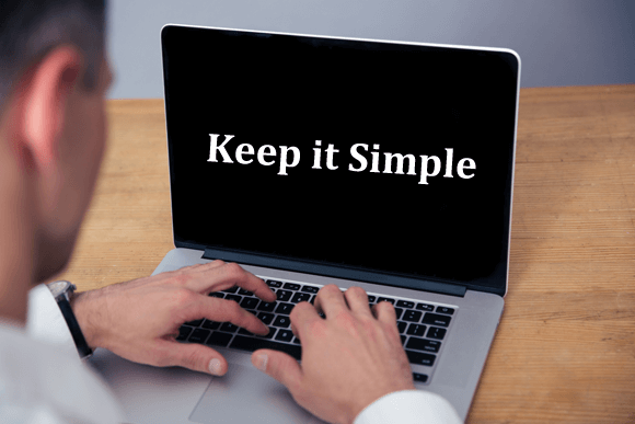 Keep it simple rule for presentations - FPPT