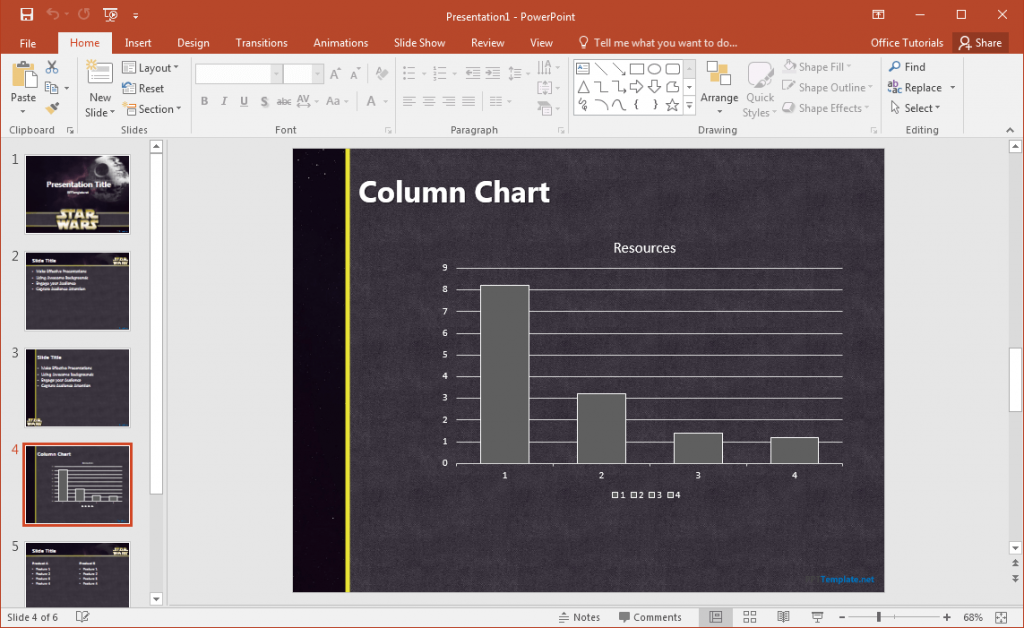 Free Star Wars PowerPoint Template