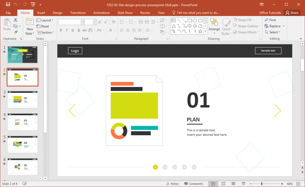 Website Development Presentation Template For PowerPoint