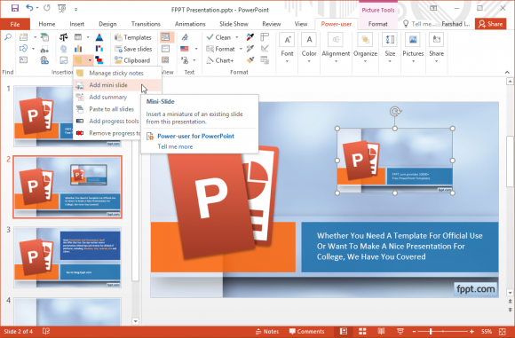 Power User Add-in Makes your PowerPoint More Powerful