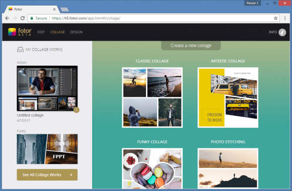 collage design presets - FPPT
