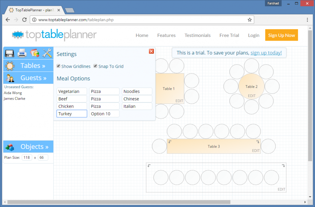 TopTablePlanner: Comprehensive Event & Wedding Planner Tool
