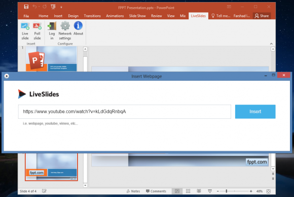 Embed Webpages and Videos in PowerPoint & Keynote With LiveSlides