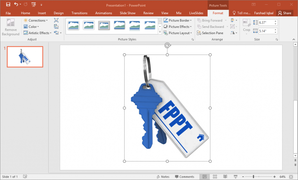 Animated 3D Keys For PowerPoint