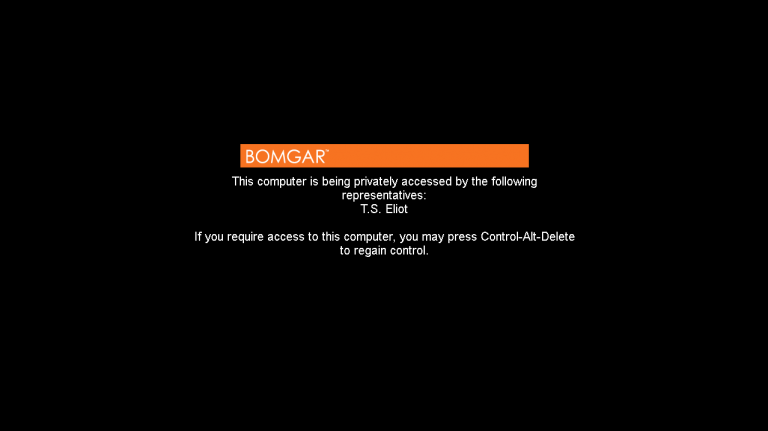 Using Bomgar to Present Your PowerPoint Slides Remotely