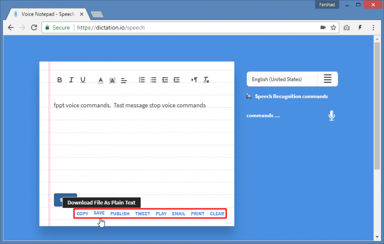 How to Type by Dictating Text with Your Voice using Chrome