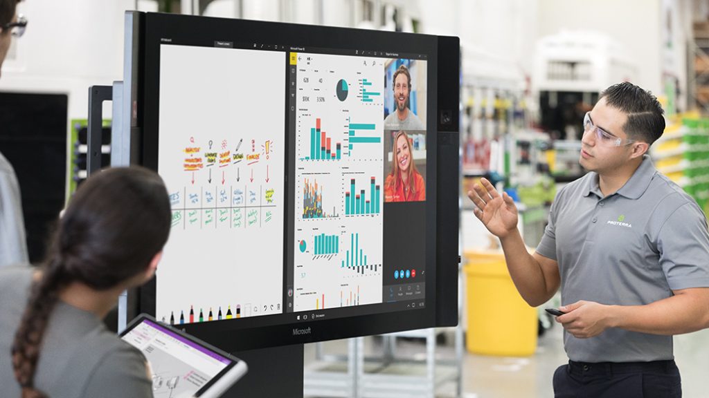 Microsoft Surface Hub is a MS Office Powered Digital Whiteboard