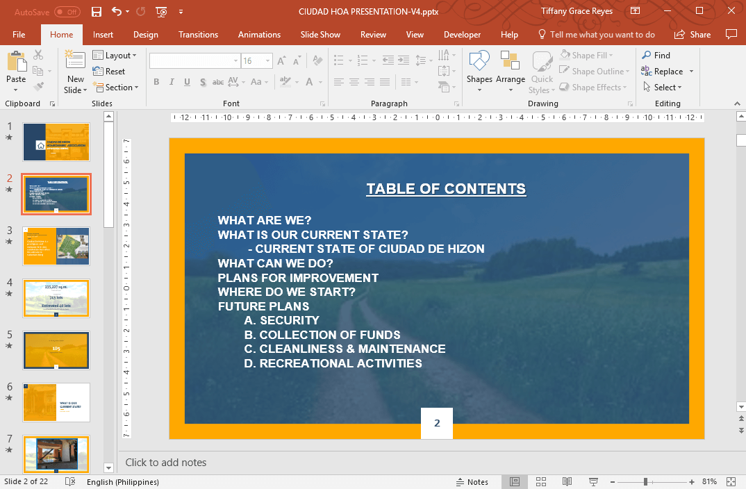 How To Make A Table Of Contents In PowerPoint
