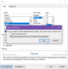 How to Customize Default Document Settings in Word