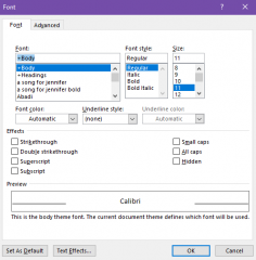 How to Customize Default Document Settings in Word