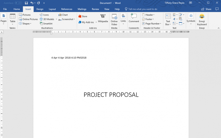 Create A Word Document With Self Updating Date And Time Stamp 4861
