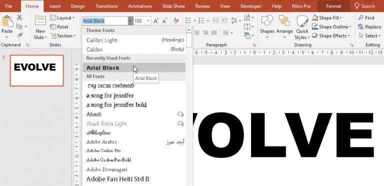 How to Add Video to Text in PowerPoint