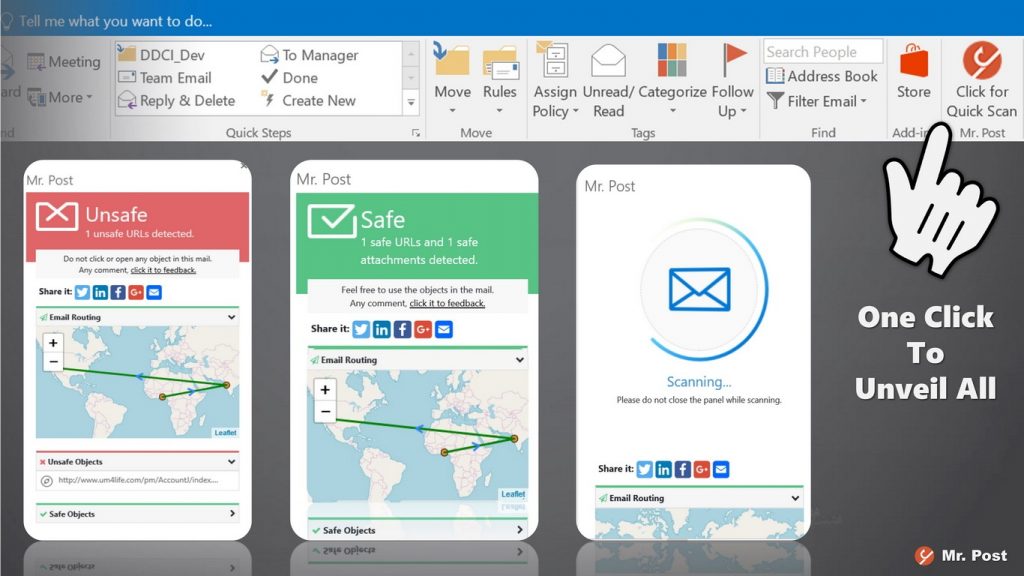 Protect Outlook from Malware with Mr Post Add-in