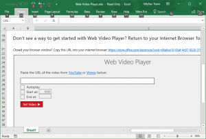How to Add YouTube Videos to Excel Spreadsheets