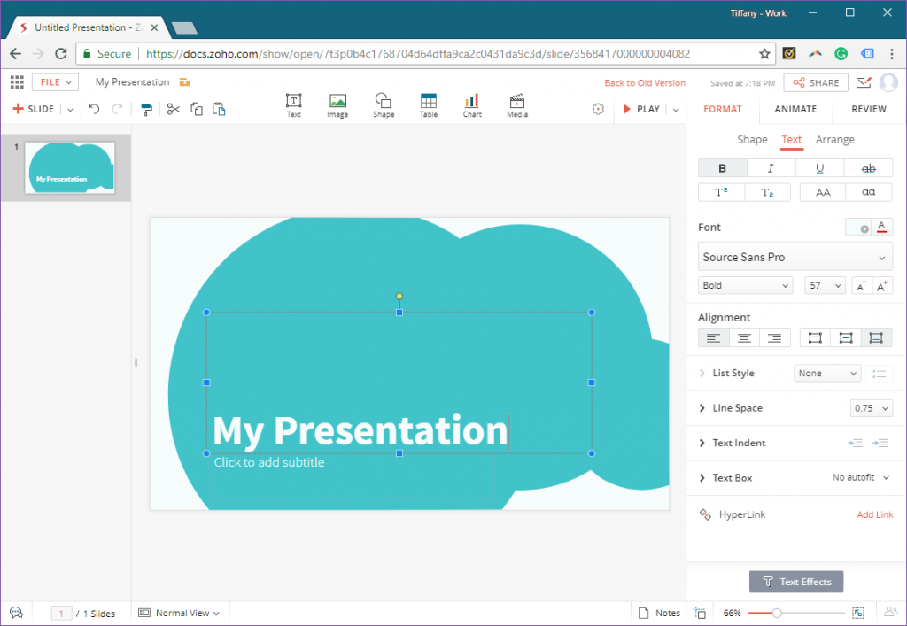 Create Visually Engaging Online Presentations with Zoho Show