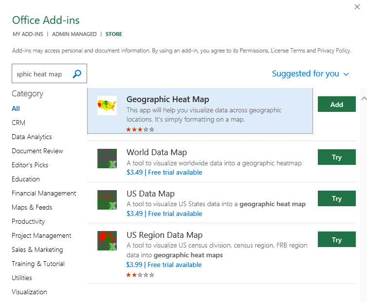  How To Make A Geographic Heat Map In Excel