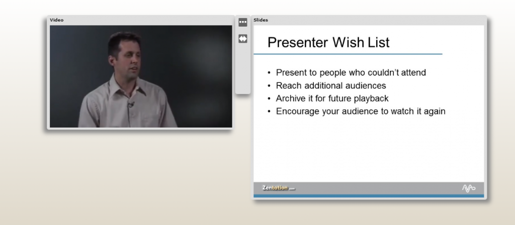 Online Presentations with YouTube Videos & PowerPoint Slides with Zentation