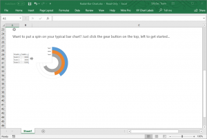 How to Create Radial Bar Charts in Excel