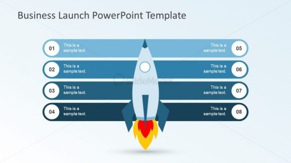 8 Best PowerPoint Template Designs with Rocket & Spaceship Graphics
