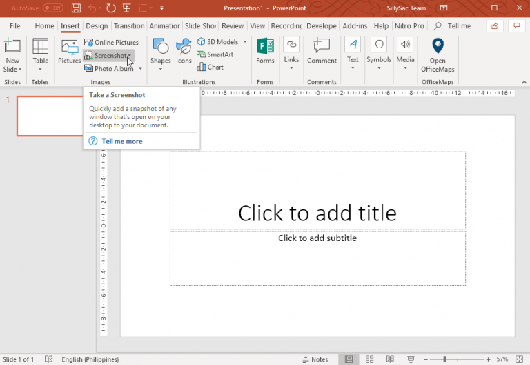 Screen Recording in Windows with PowerPoint