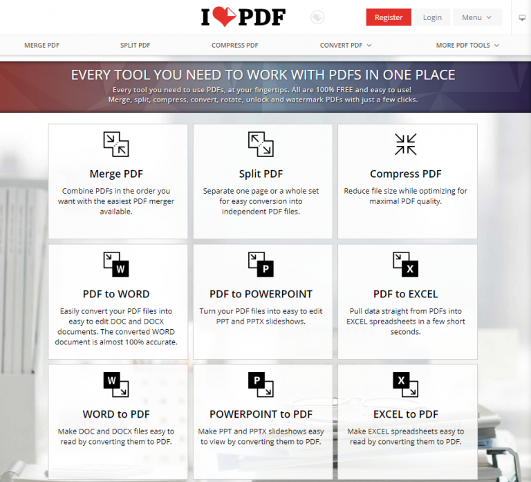 Fall for I Love PDF: Your Complete PDF Tool Portal