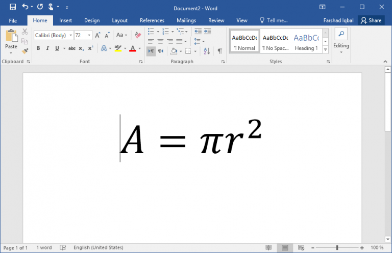 How to Enable Auto Correct for Math in Word