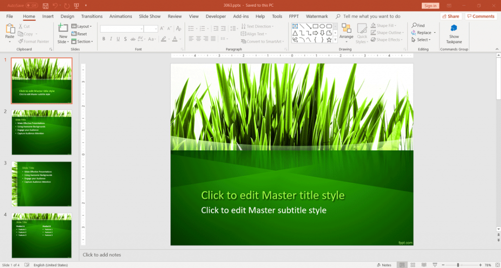 7+ Best Green Backgrounds for PowerPoint (Free Templates)