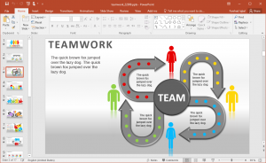 Animated Teamwork PowerPoint Template