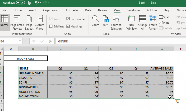 How to Analyze Data Quickly in Excel