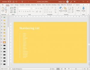 How to Restart Numbered Lists in PowerPoint