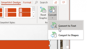 How to Convert SmartArt to Text in PowerPoint