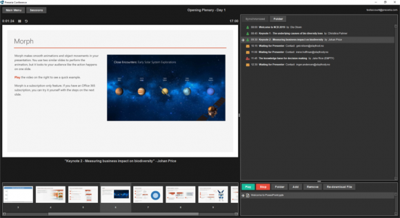 Preseria: An Online Meeting and Presentation Application